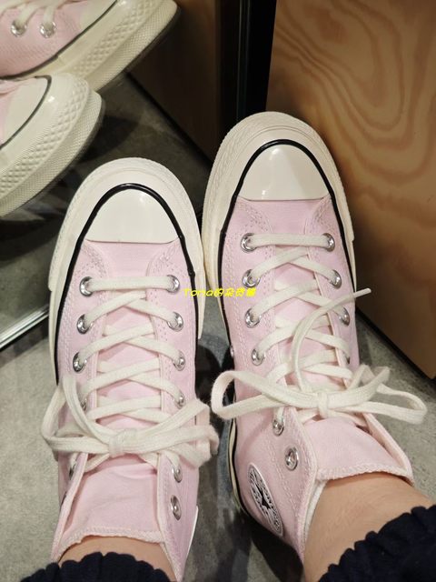 Converse Converse 2024 spring 1970s cherry blossom pink high-top women ...