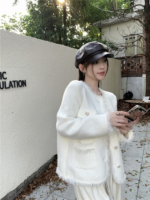 Xiaoxiangfeng Sweet Lady Lady Foreign Set Women 2024 Autumn and Winter ...