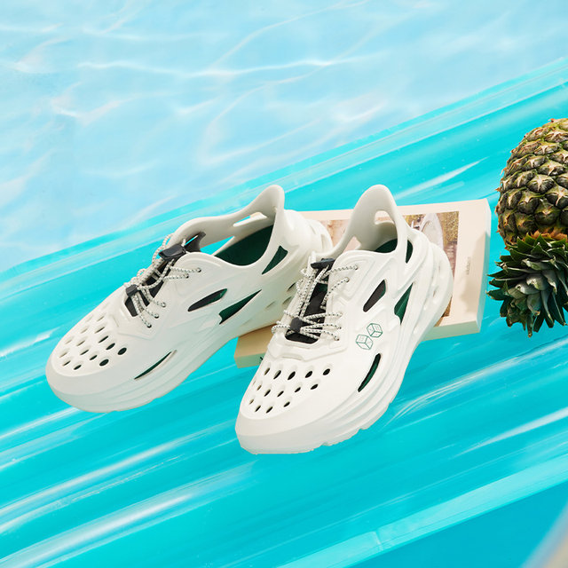 BIG3 Crocs 361 Men's Shoes 2024 Summer Breathable Sports Shoes Soft ...