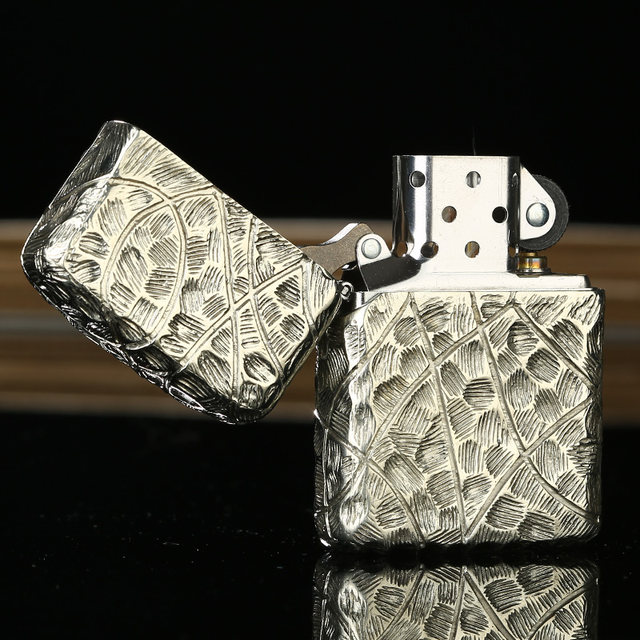 Zippo lighter genuine armor pure copper crater men's kerosene genuine Zippo gift zp limited edition