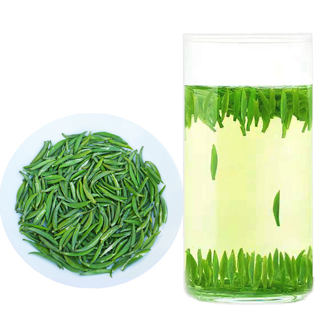 2024 New Tea Meitan Cuiya Mingqian Special Grade Bird's Tongue Green ...