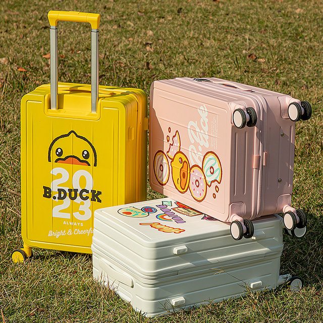 Genuine BDUCK Little Yellow Duck Suitcase 20-inch Universal Wheel ...