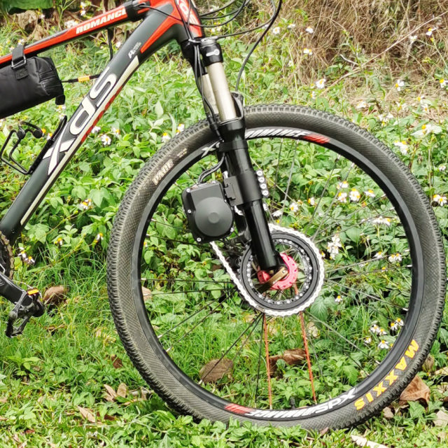 Flash Orange Power Z9 bicycle modified electric kit mountain bike ...