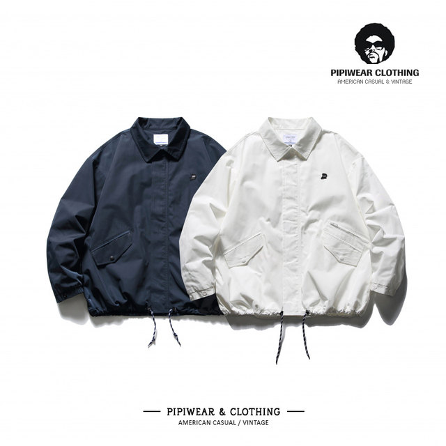 Spring Tibetan Blue Ribbon American Coach Jacket Male 2024 New Simple ...