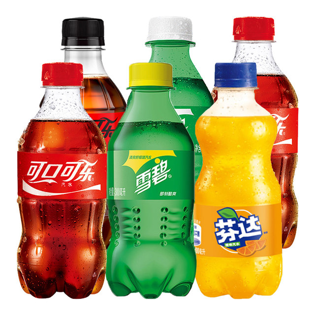 Coca-Cola small bottle 300ml*12 bottles Coca-Cola Sprite Fanta ...