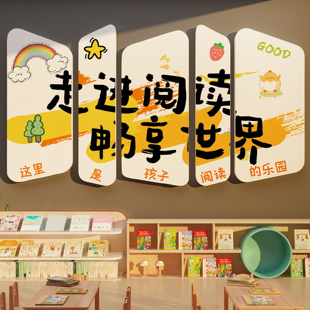 Kindergarten Reading Book Corporal Capital Cultural Cultural Wall ...