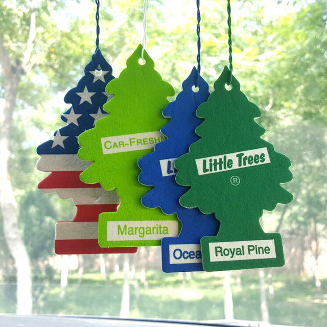 Authentic American little tree fragrance tablets car perfume small tree ...