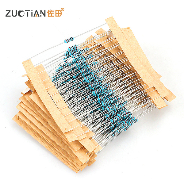 Component Package 1/4W Five-Color Ring Resistor Package 75k-1.8M, 24 ...