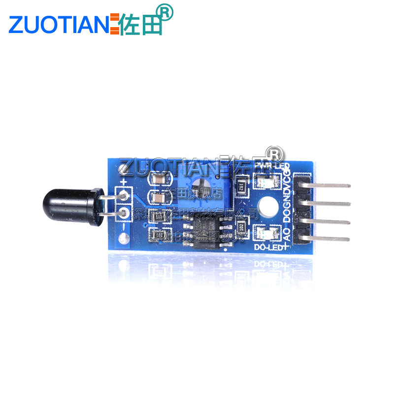 Flame Sensor Module Fire Source Detection Module Infrared Receiving