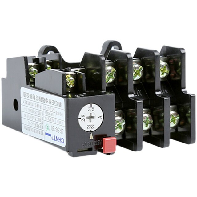 Chint thermal overload relay JR36-2063160 thermal protection motor 380v three-phase temperature ...