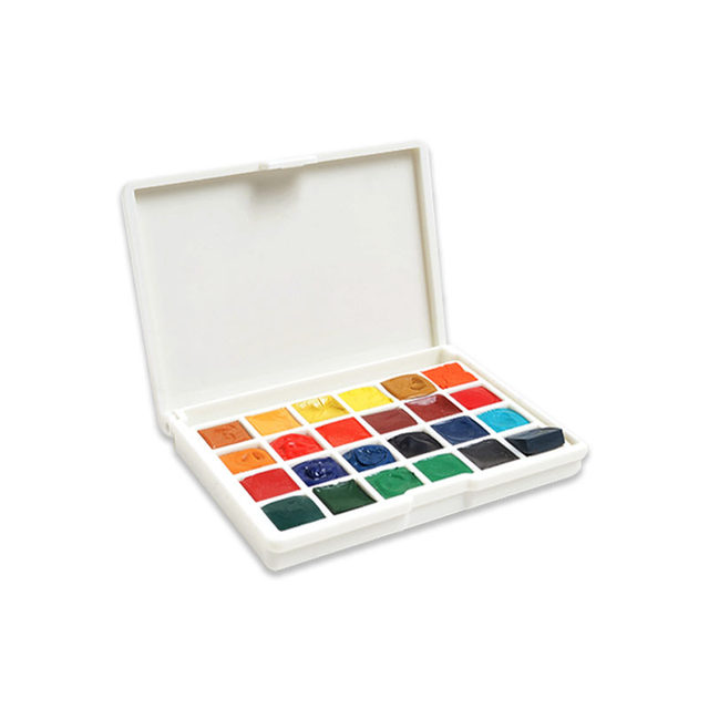 sinours watercolor paint refills 24 colors 0.5ml paint refills