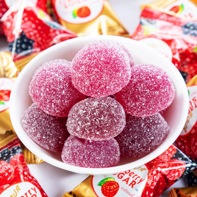 ococo cranberry flavored gummies qq gummy candies wedding candies fruit ...