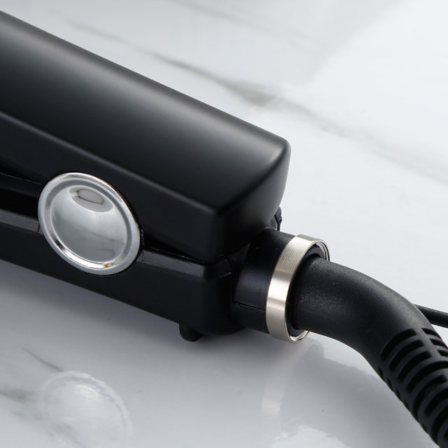 Qianyi 1021 electric splint LCD display titanium hair straightener hair ...