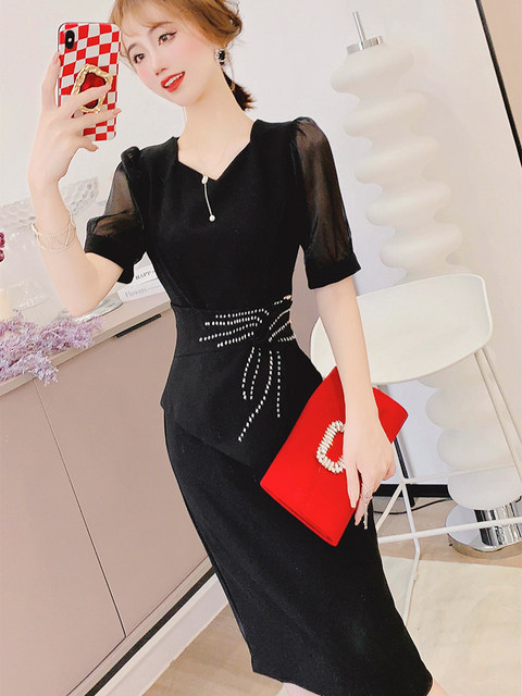 Flying Sister Custom Light Luxury Women's Taste Dress 2023 Summer New ...
