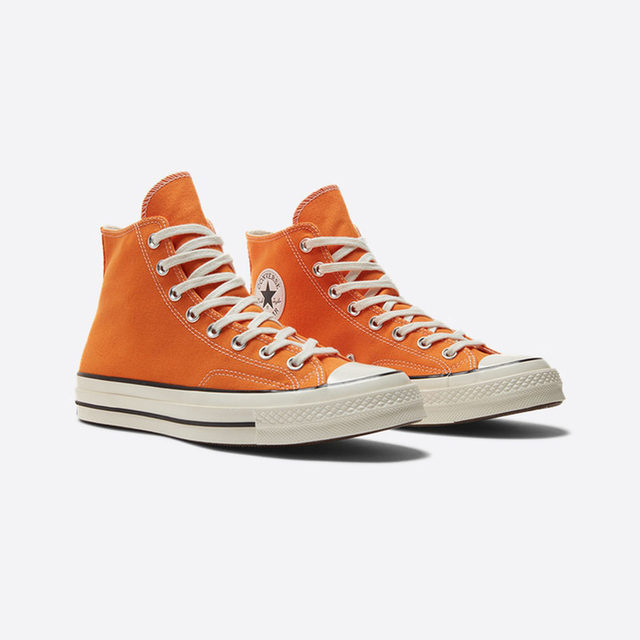 Converse Converse Spring New 1970s Orange Classic Men's Women's Shoes ...