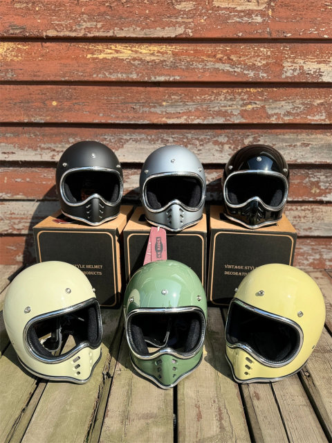 Ghost Rider Mini Moto3 Helmet Chrome Strip Harley Triumph Climbing ...