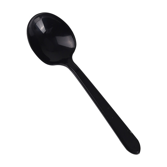 Disposable spoon individually wrapped plastic thickened spoon KFC ...