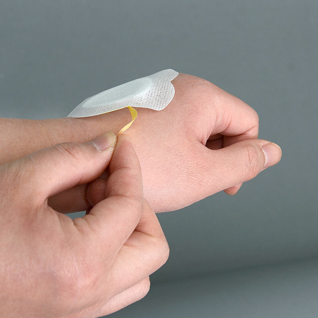 Plum blossom blank patch non-woven acupoint patch hollow patch ...