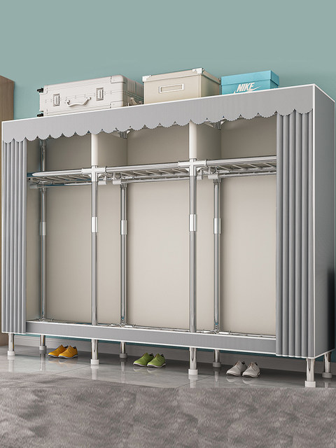 Cloth closet House bedroom rental house steel frame structure bold and ...