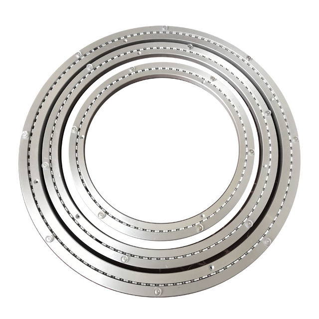 Turntable base silencer dining table turn center aluminum alloy shaft ...