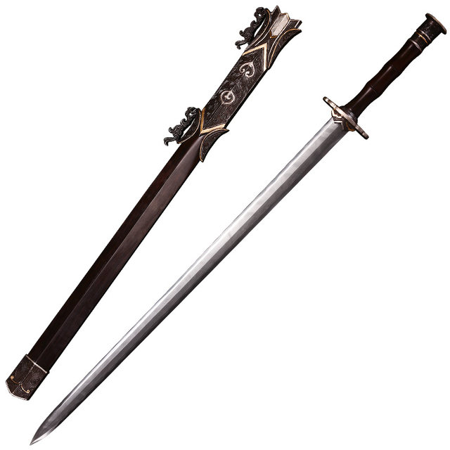 Longquan City Quan brand sword Duanshui War Sword luxury handmade ...