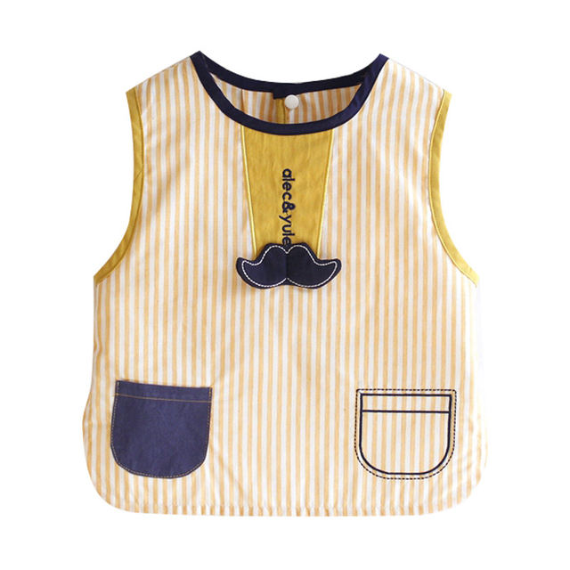 Baby Bib Baby Cotton Reverse Dressing Children's Waterproof Eating ...