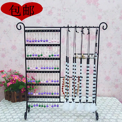 Desktop multi-purpose iron creative jewelry rack bracelet bracelet ...