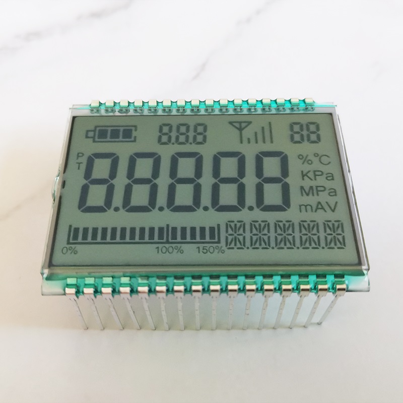 Dalian Qiyun 5-stellige 8-Segment HTN LCD-Anzeige - GDC05720