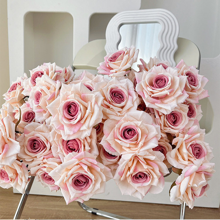 Bionic flower bouquet, roses, artificial flowers, fake flower ...