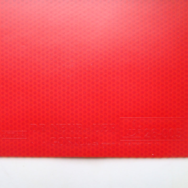 مجموعة تنس الطاولة dr neubauer gorilla من المطاط العكسي الناعم المضاد للقوس من المطاط الهندي mujik