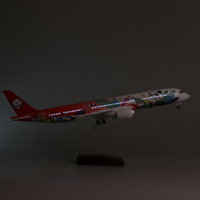 Sichuan Airlines Panda Sichuan Airlines aircraft model Airbus A350 ...