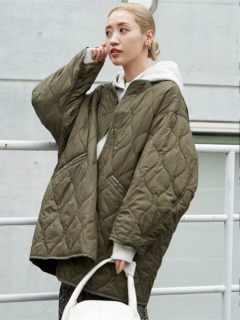 Daily single freaks store autumn and winter new diamond quilted cotton ...