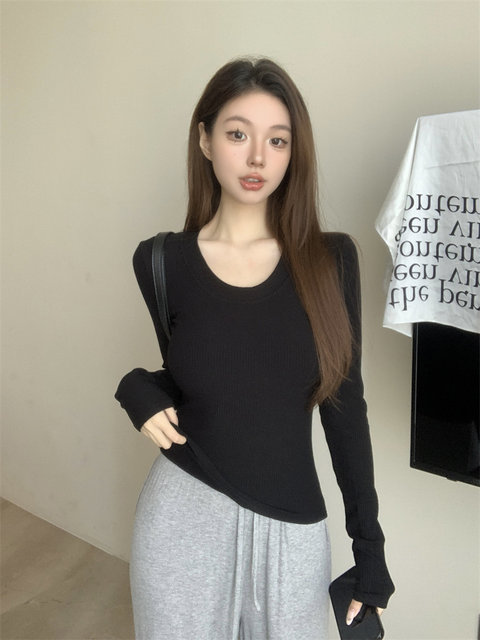 Pure shoulder Shoulder Shoulders thin and thin in autumn and winter, a ...