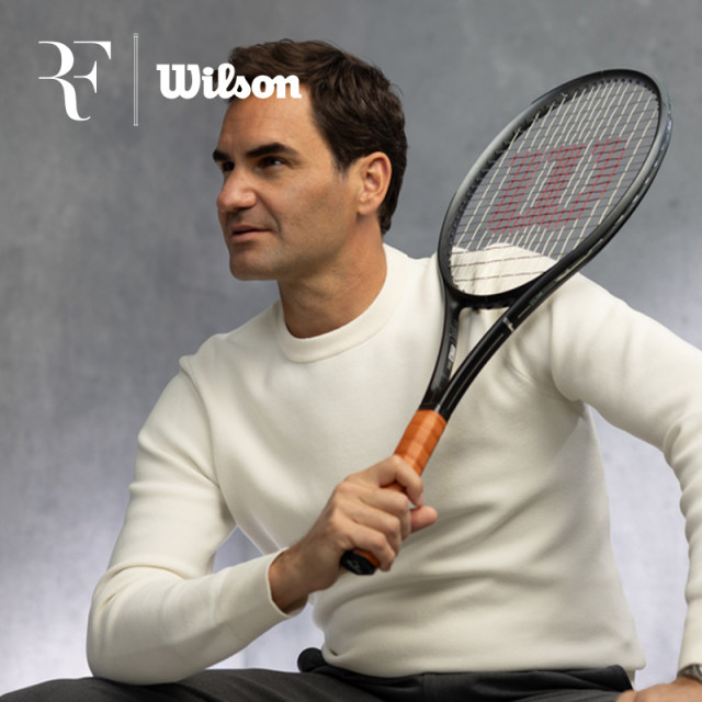 Wilson small black racket Wilson wins Zheng Qinwen's same tennis racket ...