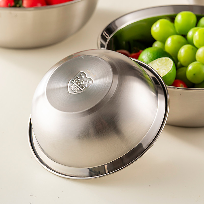 Onlycook 304 Stainless Steel Basin Set | Food-Grade Soup & Egg-Beating ...