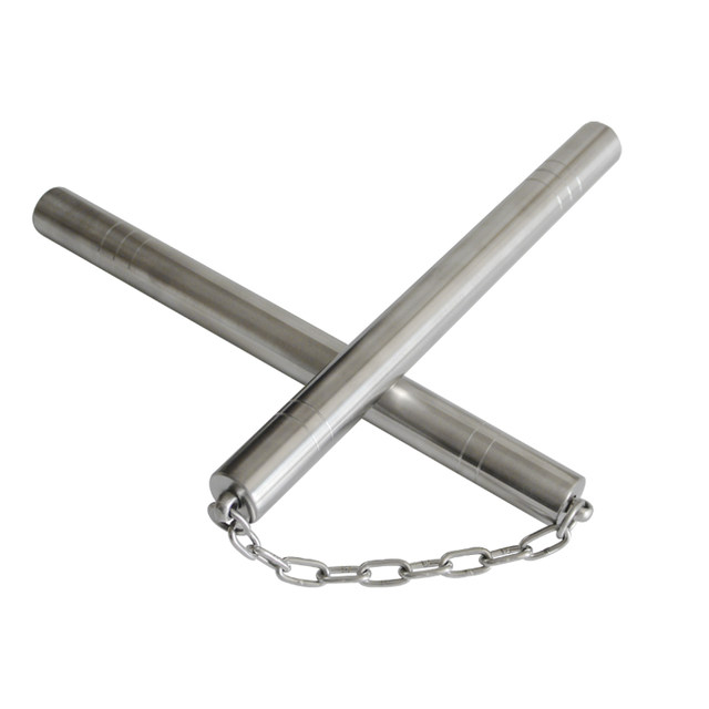 Polish stick training stainless steel actual combat children Taekwondo ...
