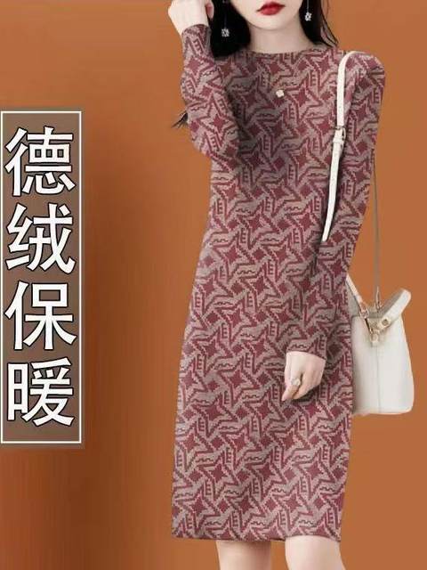 Temperament high -grade virtue female autumn and winter new style ...