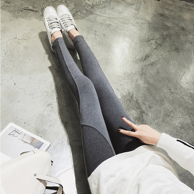 Leggings women's outerwear pure cotton autumn Korean version all-match ...