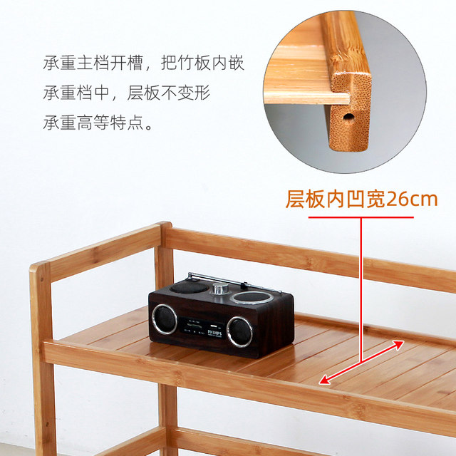 Mobile bookshelf solid wood student bookcase trolley storage rack book ...