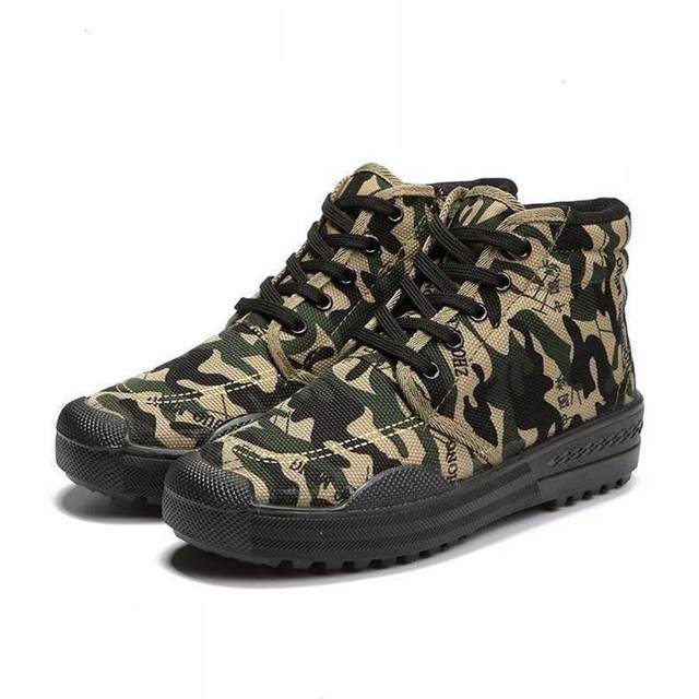 Autumn thickened sole non-slip wear-resistant high-top men's and women ...