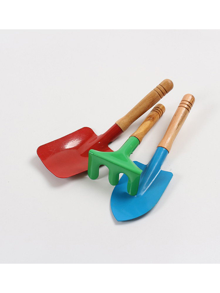 ビーチおもちゃセット - サンド掘りツール - バケツ、シャベル＆釣り網