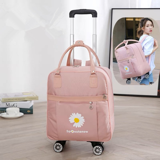 New backpack trolley bag Internet celebrity student school bag backpack ...