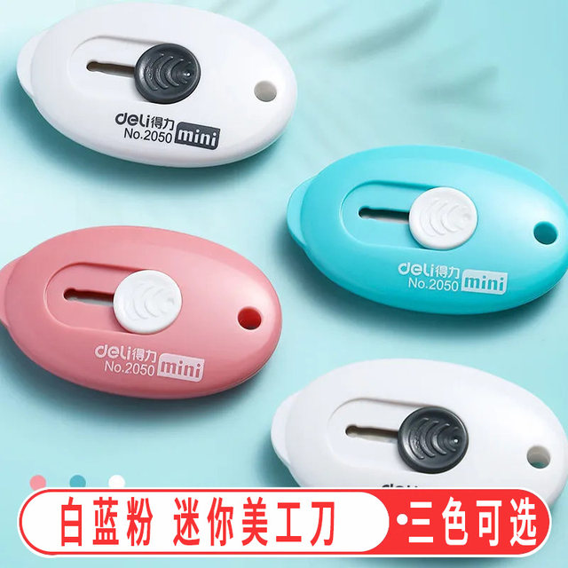 Deli Mini Cute Small Round Knife Small Utility Knife Stationery Small ...