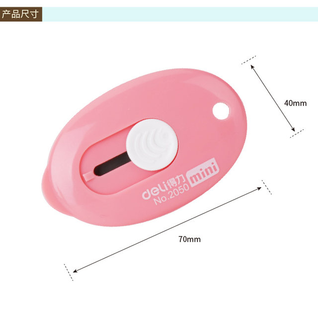 Deli Mini Cute Small Round Knife Small Utility Knife Stationery Small ...