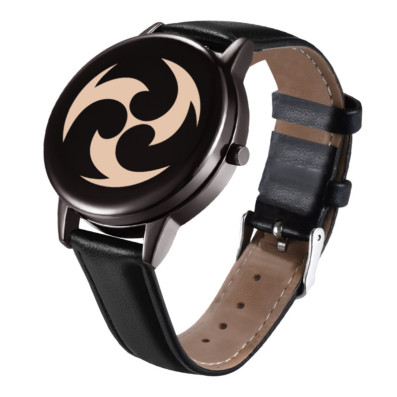 Genshin Impact Peripheral Watch Game Men and Women Flip Clock Animation ...