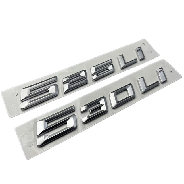 Suitable for 24-25 BMW 525Li 530Li car logo character logo BMW i5 tail ...