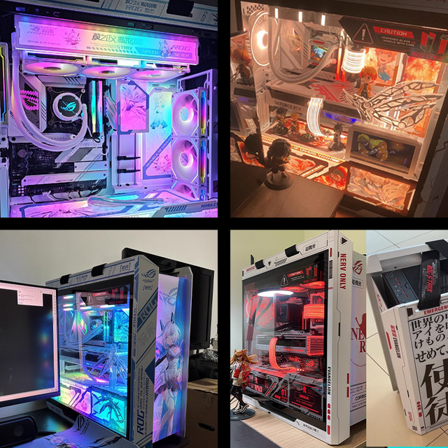 ASUS ROG Helios chassis customized Fubuki RO Ji two-dimensional ...