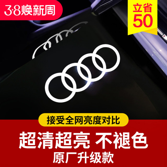 Suitable for Audi welcome lamp original A6L/A4L/Q5/Q7/Q3/A7/A8/A3 door ...