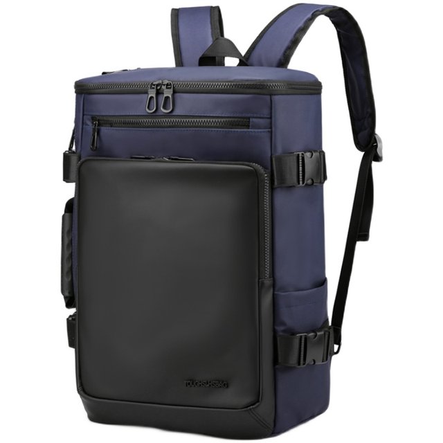 Large-capacity backpack men's multi-functional travel bag men's casual ...