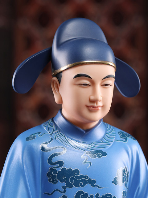 Qizhen Ceramics Family Grandpa Tai Milk Statue is dedicated to Hu Huang ...